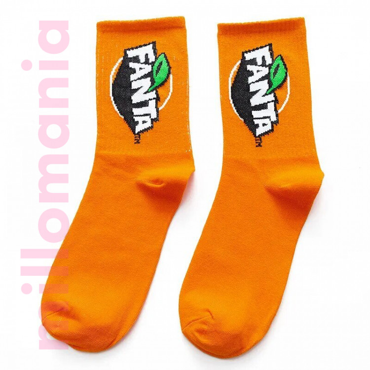 Оранжевые носки Fanta с доставкой - Millomania